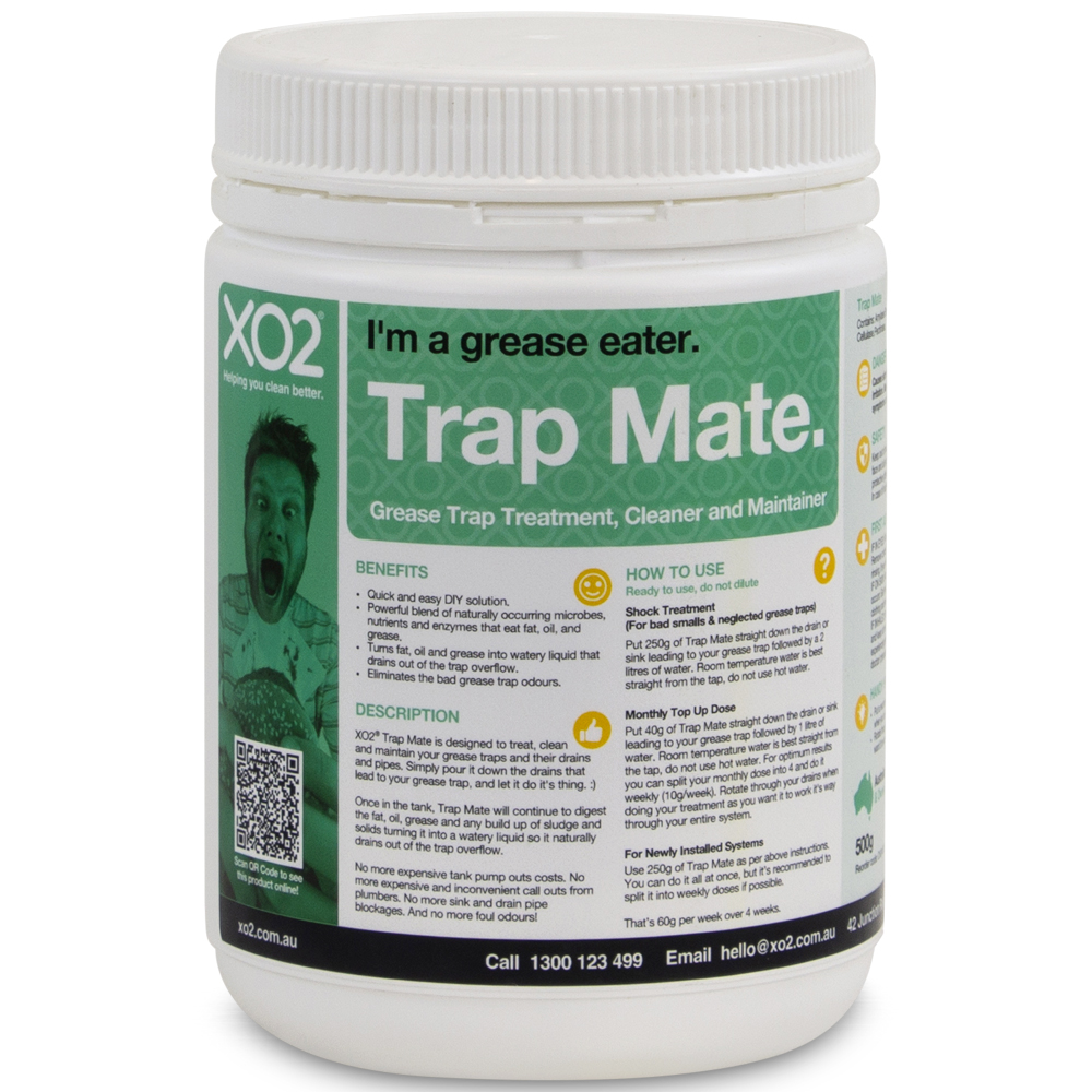 Trap Mate - Grease Trap Treatment, Cleaner, Maintainer & Odour Remover